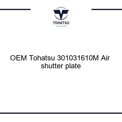 301031610M Air shutter plate - East Marine LLC