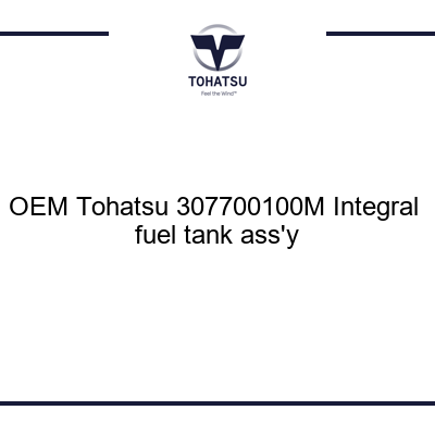307700100M Integral fuel tank ass'y - East Marine LLC