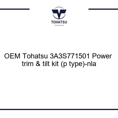 3A3S771501 Power trim & tilt kit (p type)-nla - East Marine LLC