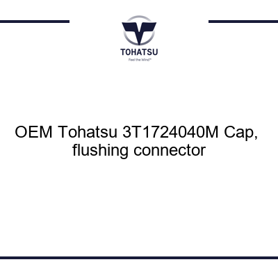 3T1724040M Cap, flushing connector - East Marine LLC