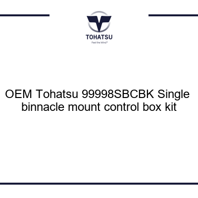 99998SBCBK Single binnacle mount control box kit - East Marine LLC