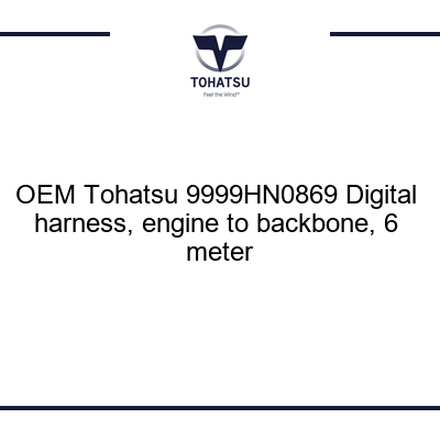 9999HN0869 Digital harness, engine to backbone, 6 meter - East Marine LLC