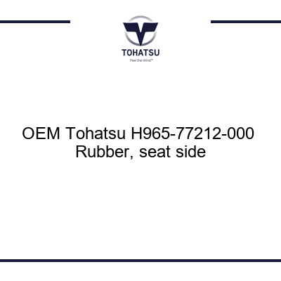 H965-77212-000 Rubber, seat side - East Marine LLC