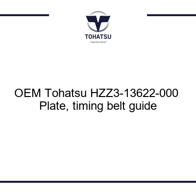 HZZ3-13622-000 Plate, timing belt guide - Tohatsu Outboards Parts